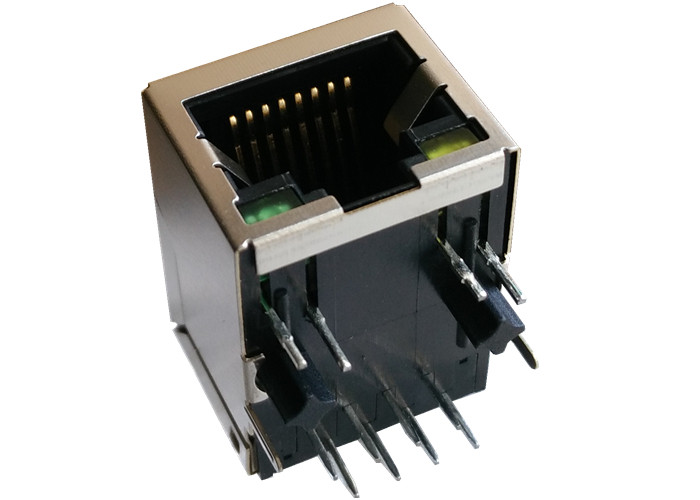 HY911137A, Ethernet Jack del gigabit del conector de la posición Rj45 ...