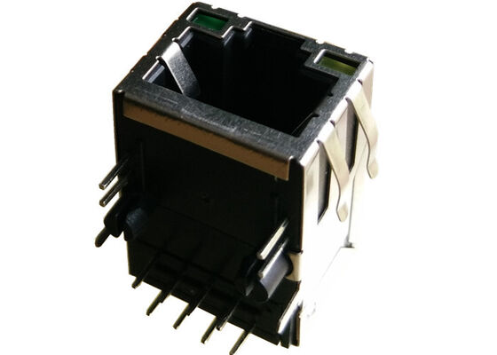 Conector hembra Pinout de HFJT1-1G01-L12RL Rj45 blindado con medios PC ...